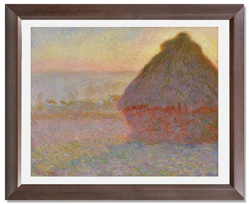 Claude Monet, Grainstack (Sunset) | MFA Prints
